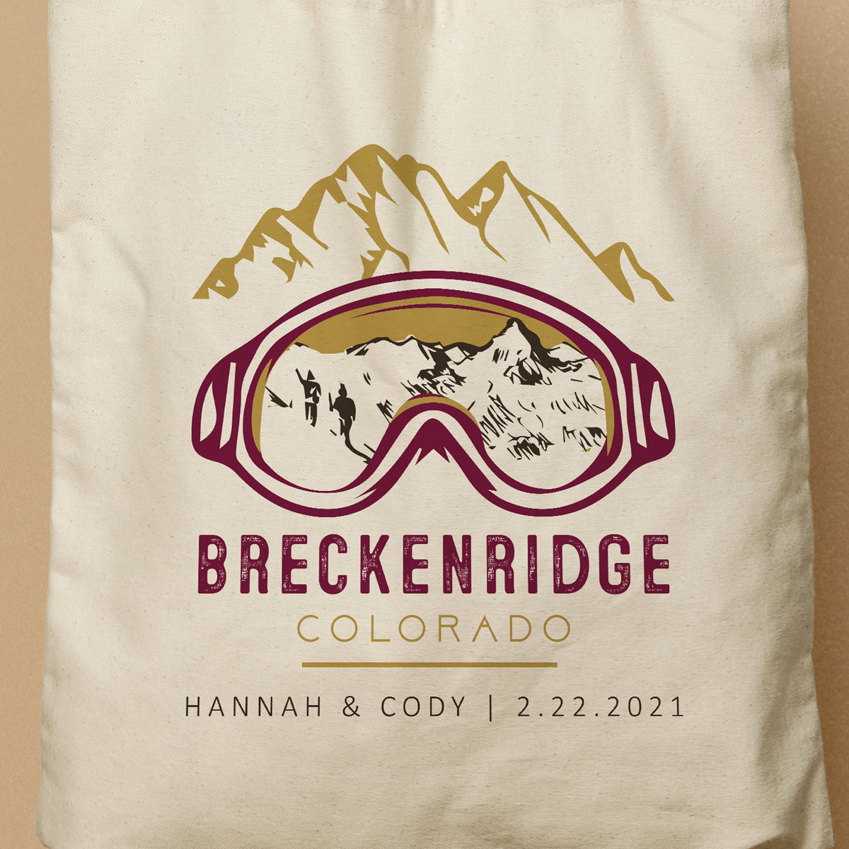 HANNAH | Breckenridge, Colorado Canvas Tote – April Twenty Five